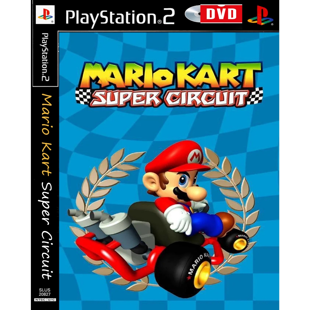 Super Circuit Mario Kart PS2DVD | Shopee Brasil