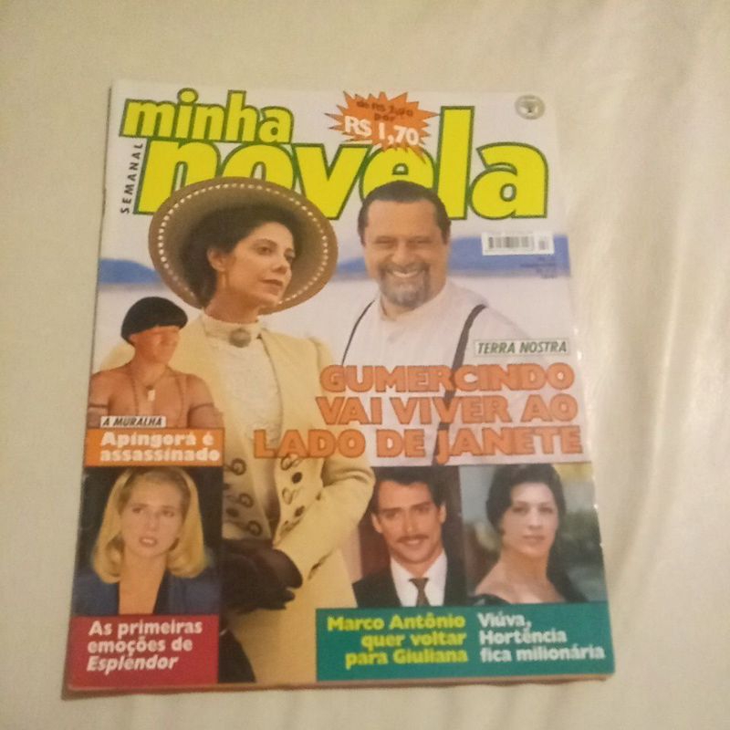revista minha novela Letícia Spiller Fabio dias Angelo Paes Lombardi ...