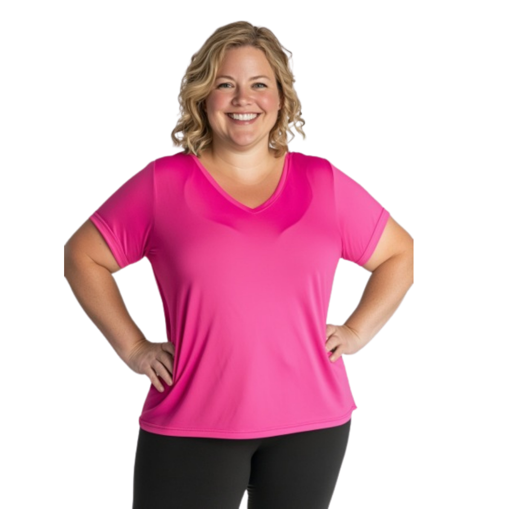 CAMISETA DRY FIT PLUS SIZE FEMININA PARA ACADEMIA CROSSFIT CORRIDA ...