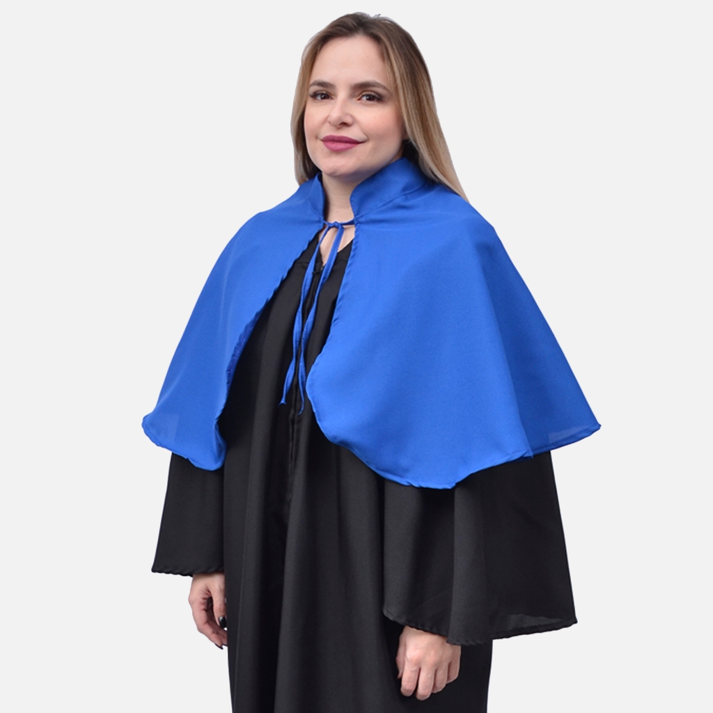 Capa Ombro Pelerine Para Beca Dupla Face Formatura Varias Cores ...