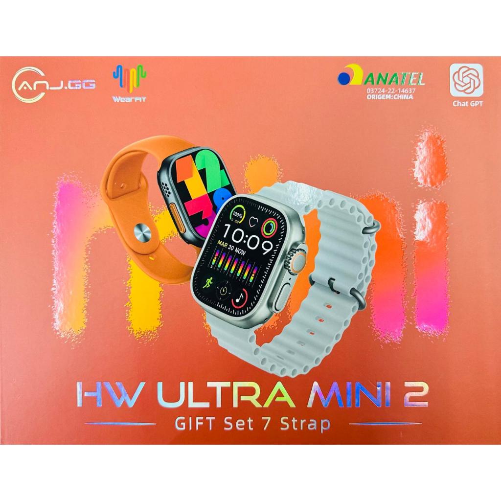 Smartwatch Hw2 Ultra Mini 2 Series 10 + 7 Pulseiras 41mm | Shopee Brasil