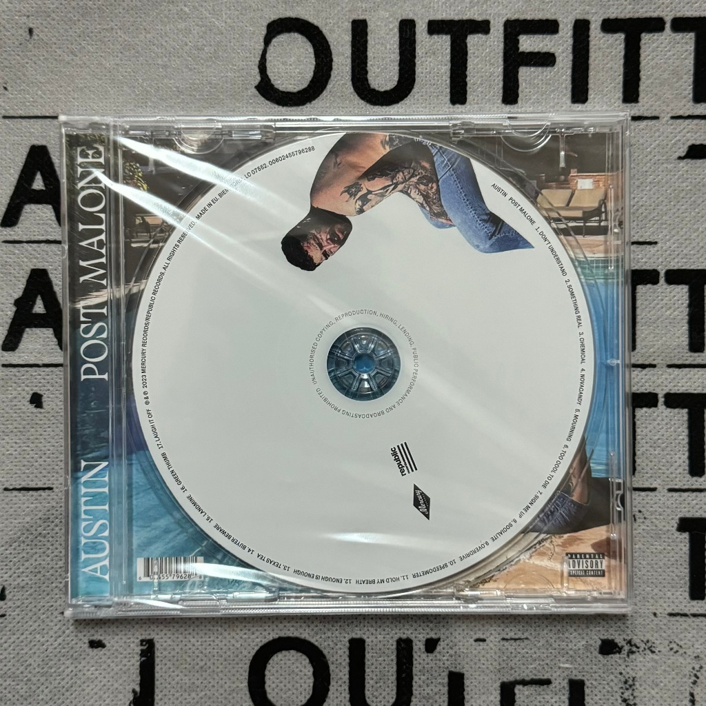 CD Post Malone - Austin (LACRADO) Importado | Shopee Brasil