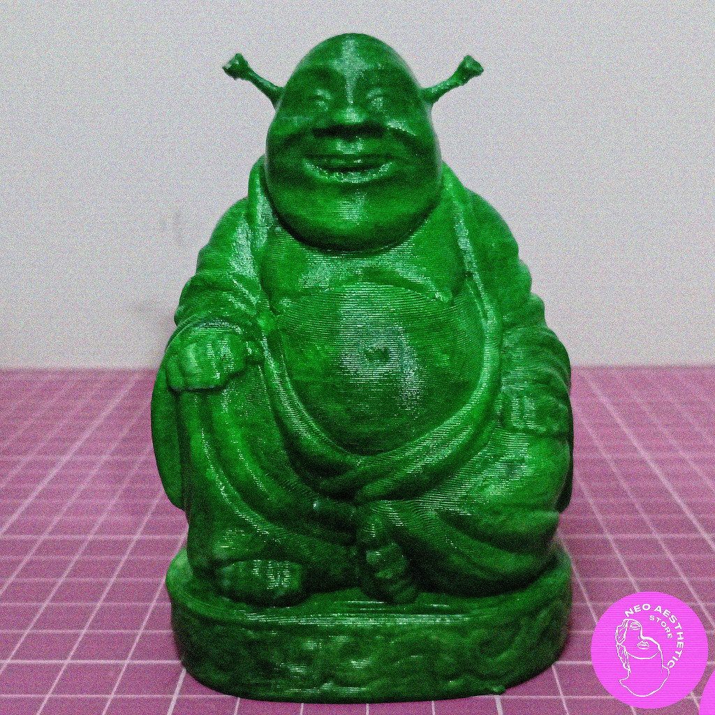Estatua Shrek Buda - Shruda - Colecionável | Shopee Brasil