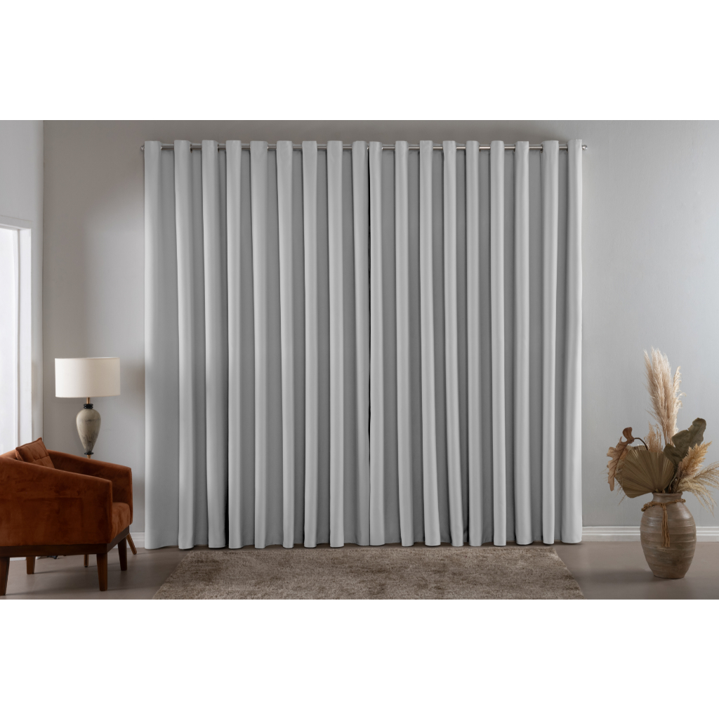 Cortina Blackout Liso 3.00x2.80 em Tecido | Shopee Brasil