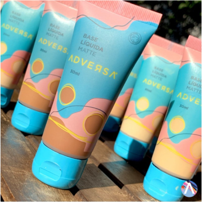 Base Liquida Matte Vegana- Adversa | Shopee Brasil