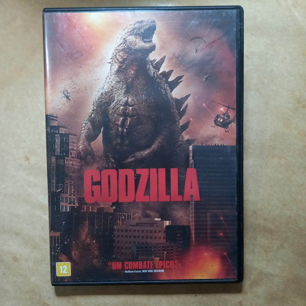 DVD - Godzilla (Godzilla, 2014) | Shopee Brasil