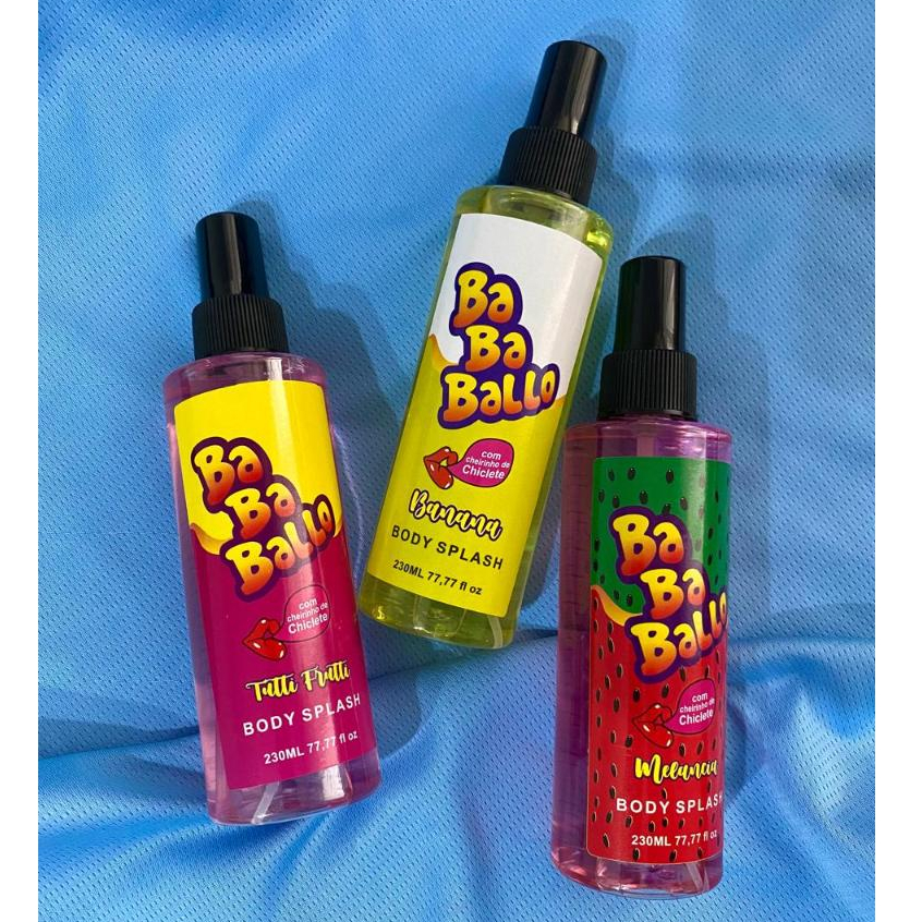 Kit 3 Body Splash Baballo 230ml | Shopee Brasil