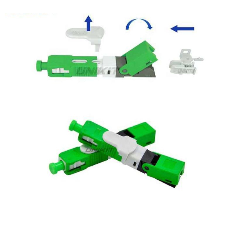 Conector rápido SC/APC Reutilizável novo | Shopee Brasil