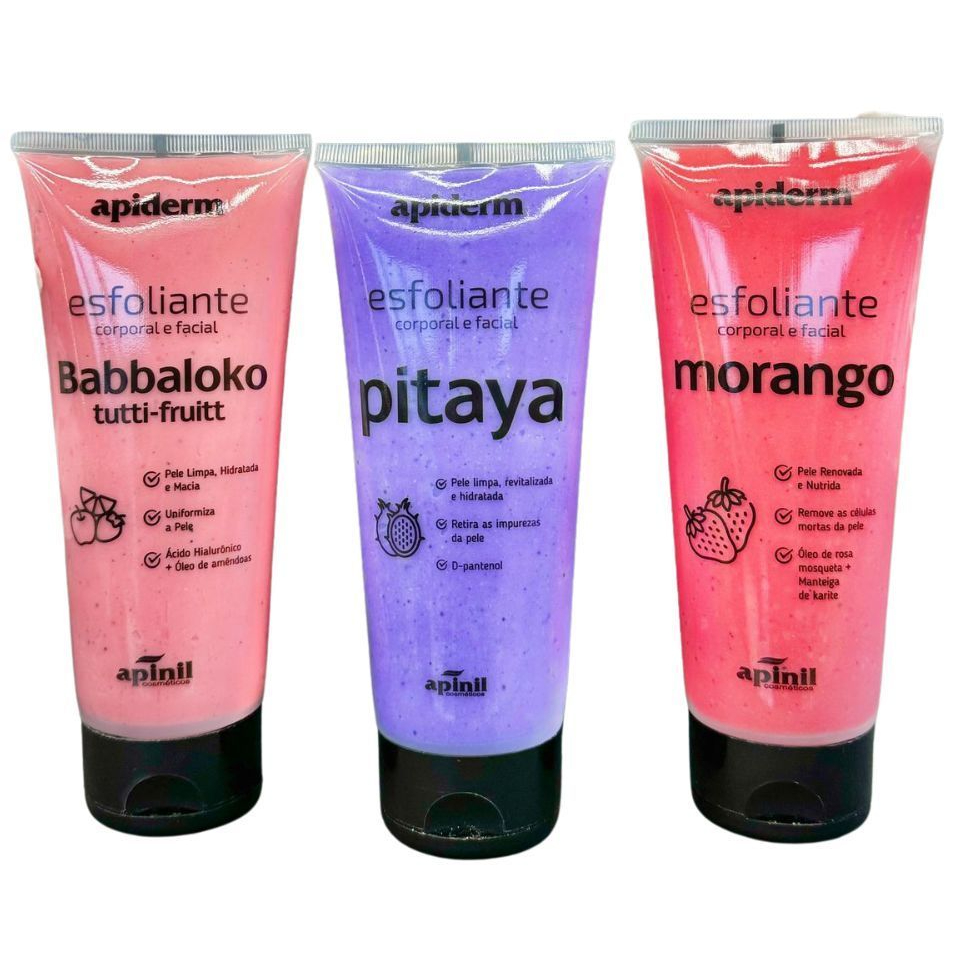 Esfoliante Corpo - Esfoliante Facial Skin Care 190g Apinil | Shopee Brasil