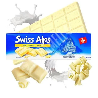 Chocolate Ao Leite Swiss Alps 300g Importado Suiça Diversos Sabores ...