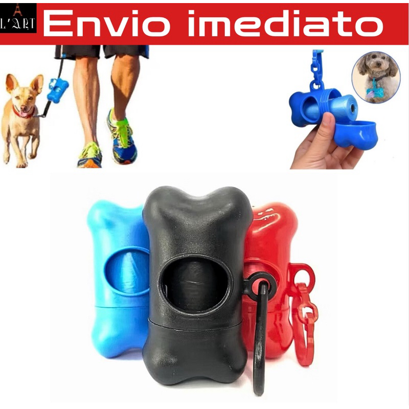 Kit Cata Caca Porta Saquinho Pet Coletor De Fezes | Shopee Brasil