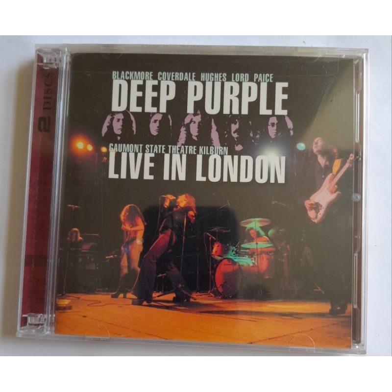 CD DEEP PURPLE - LIVE IN LONDON - IMPORTADO, DUPLO- LACRADO. | Shopee Brasil
