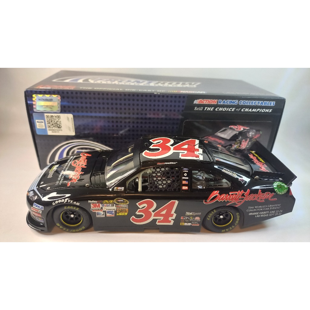 Nascar 1/24 #34 Ford Fusion David Ragan | Shopee Brasil