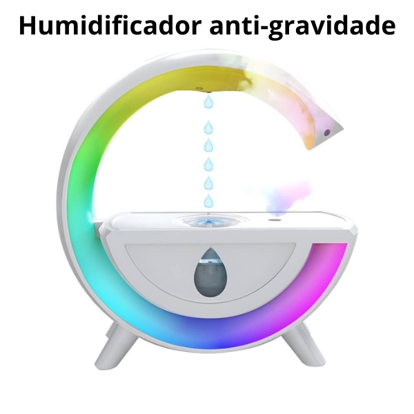 Umidificador Luminária G RGB Antigravitacional | Shopee Brasil