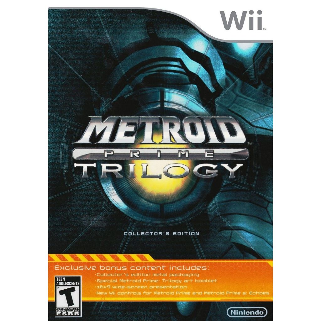 Metroid Prime Trilogy - Wii | Shopee Brasil
