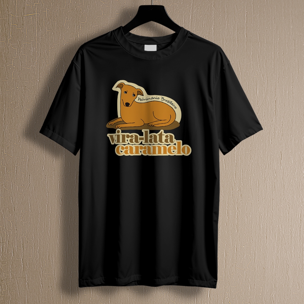 Camisa Camiseta Cachorro Vira-Lata Caramelo Doguinho Meme REF 2272 Home ...