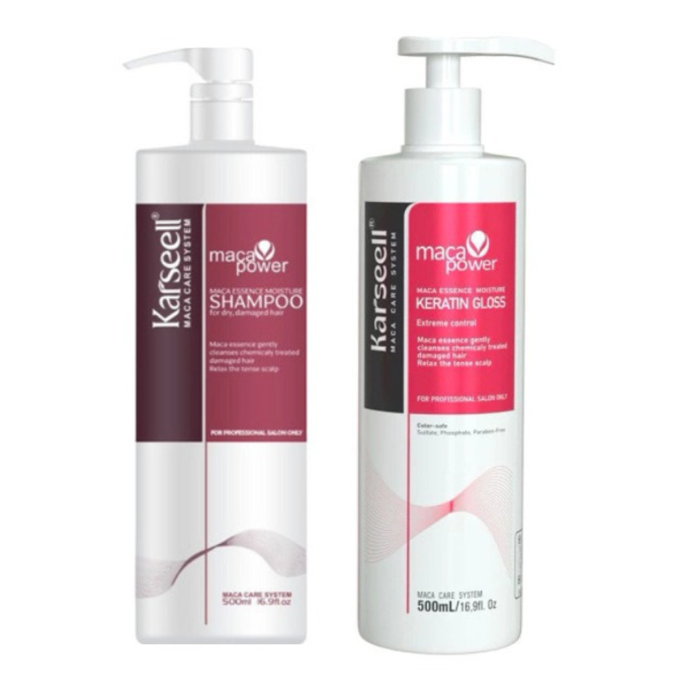 PROGRESSIVA/GLOSS E SHAPOO Karseell 50ml | Shopee Brasil
