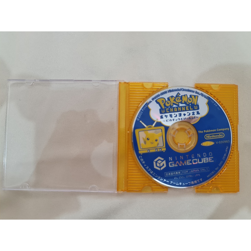Jogo Gamecube Pokemon Channel Pikachu Original Japonês | Shopee Brasil