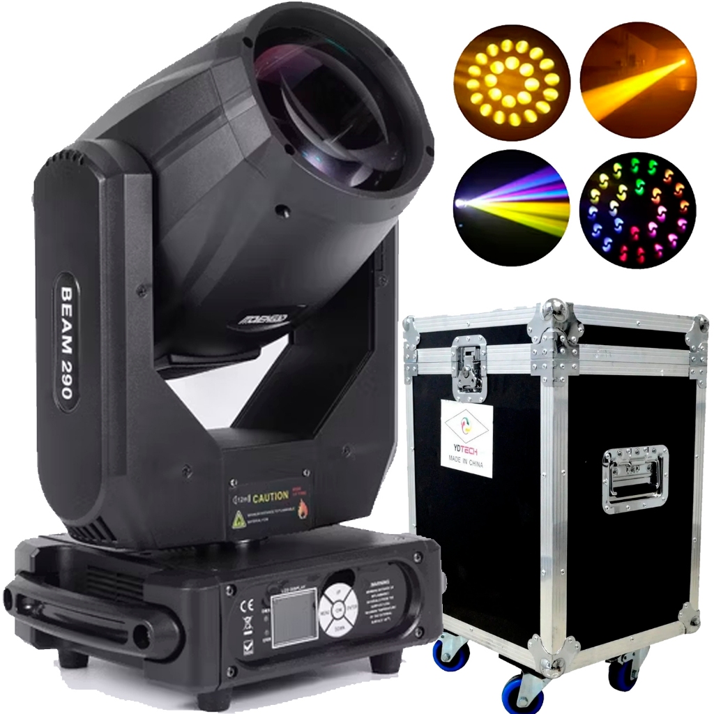 Moving Beam Head 14R 295W Com Disco Cores Com Prisma + Case para Moving ...