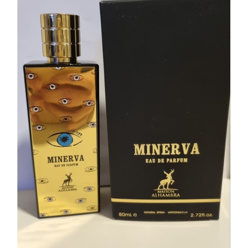 Perfume MINERVA EAU de Parfum Maison Alhambra-2ml,5ml ou 10ml | Shopee ...