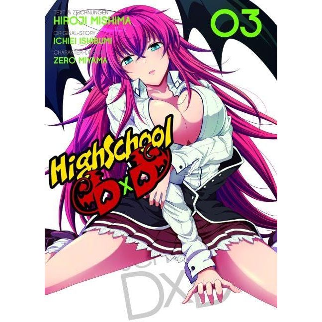 Mangá - High School DxD - Volume 03 - Ichei Ishibumi | Shopee Brasil