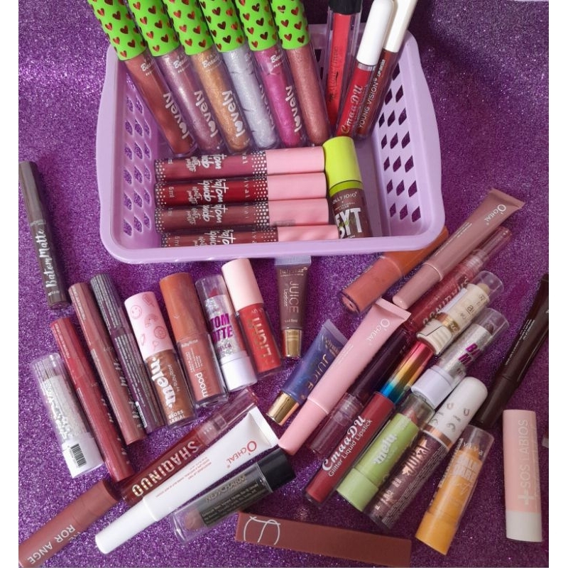 Box Lips Gloss e batom variados | Shopee Brasil