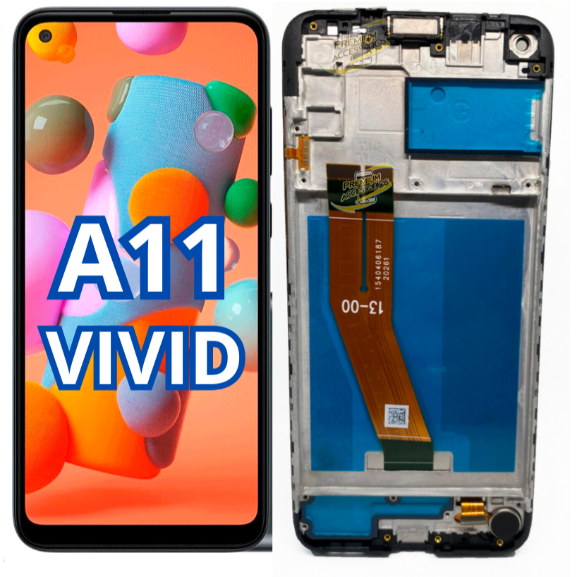 Tela Touch Frontal Display VIVID Compatível A11 A115 QUALIDADE PREMIUMA - A Pronta Entrega ...