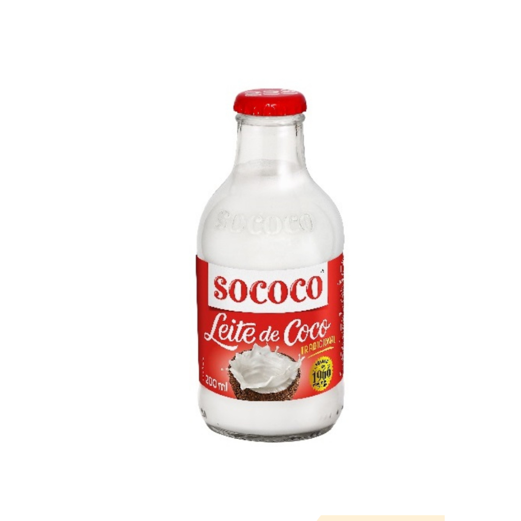 Sococo Leite De Coco Tradicional 500ml 200ml | Shopee Brasil