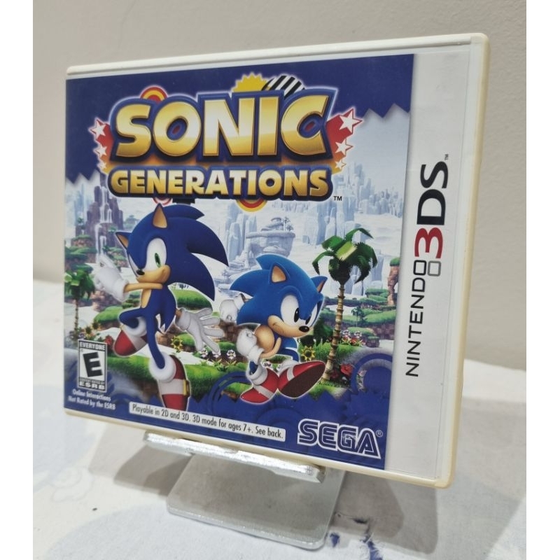 Sonic Generations Sega - Nintendo 3ds | Shopee Brasil