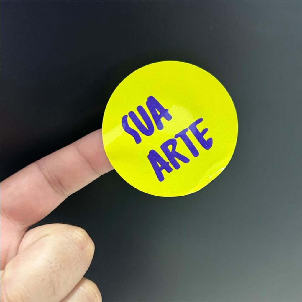 Etiquetas 135 Adesivos Personalizados 4x4 cm - Recorte Eletrônico | Shopee Brasil