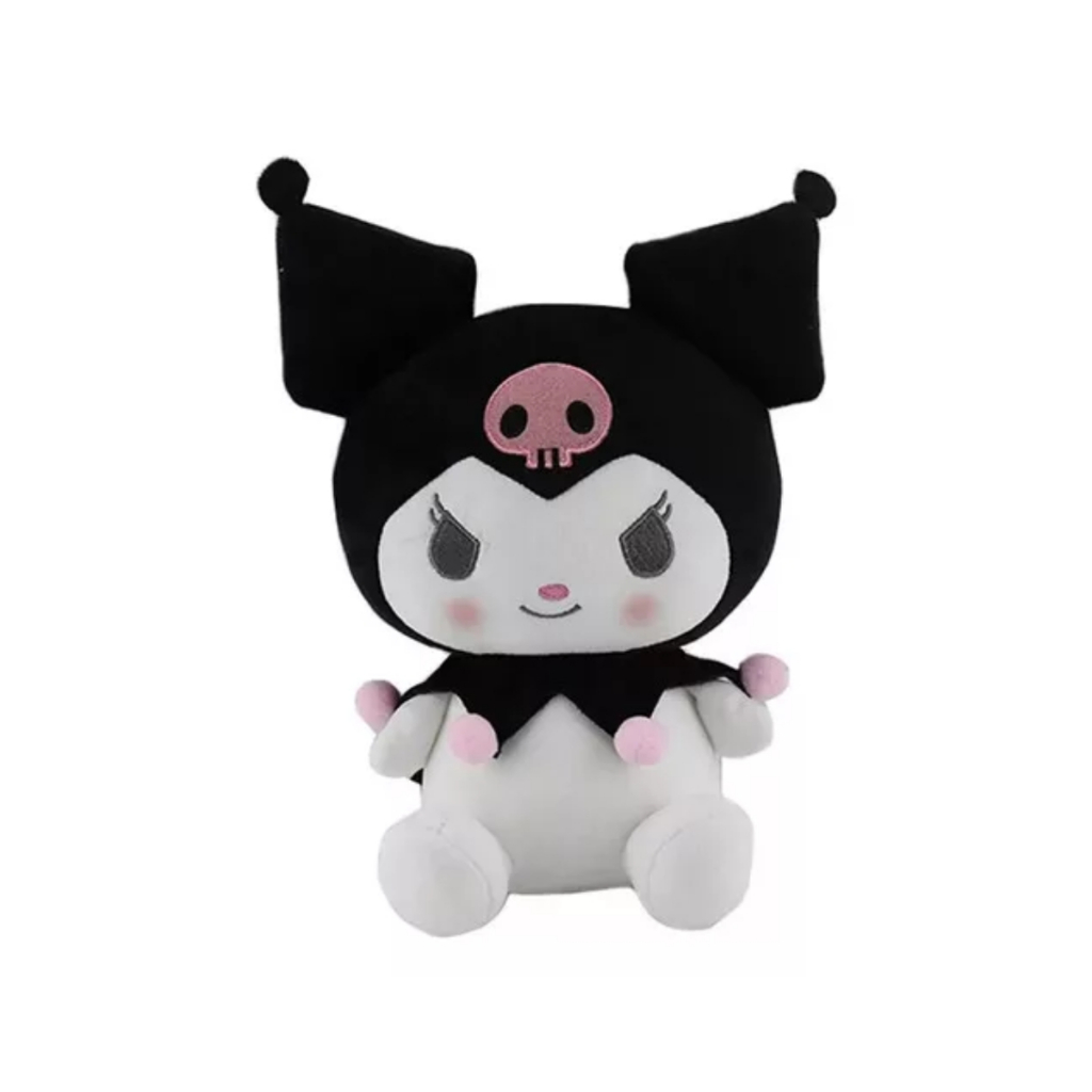 Pelúcia Kuromi Sanrio Hello Kitty 25cm Antialérgico | Shopee Brasil