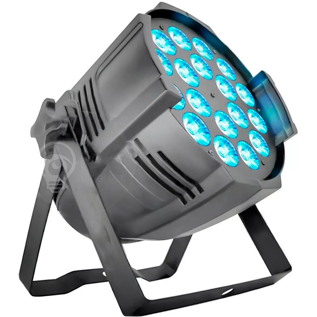 Canhao Refletor Par 64 18 Leds 15w Rgbw Dmx Quadriled | Shopee Brasil