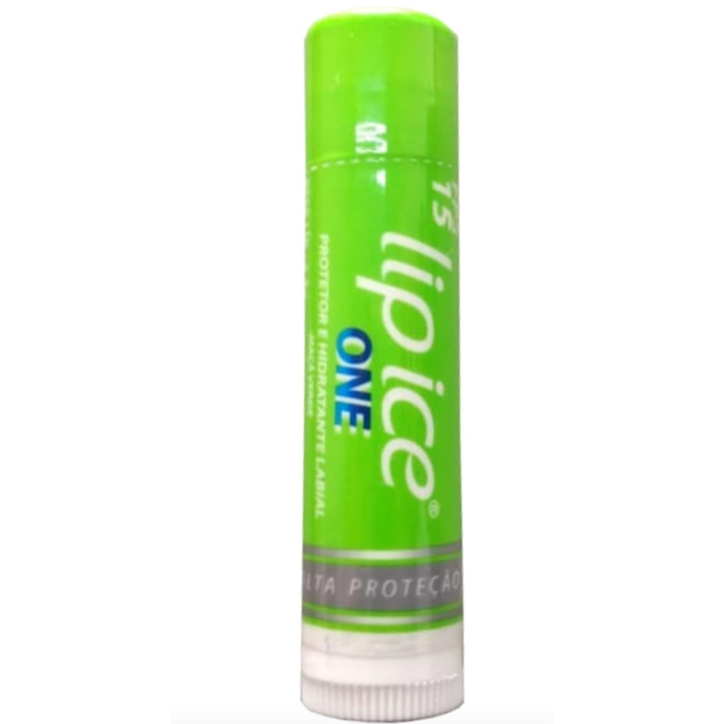 Lip Ice Protetor Labial FPS15 - Maça Verde 3.5g | Shopee Brasil
