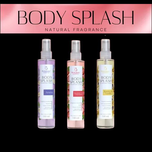 Kit Body Splash Spray Perfume Corporal - Ameixa, Morango e Vanilla ...