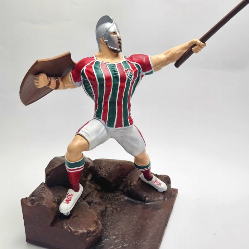 Mascote Guerreiro Fluminense Boneco em Resina | Shopee Brasil