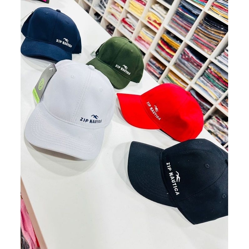 chapéu zip náutica/boné zip náutica | Shopee Brasil