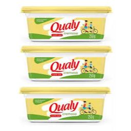 MARGARINA QUALY CREMOSA C/ SAL. CAIXA C/ 24 DE 250 GR CADA | Shopee Brasil
