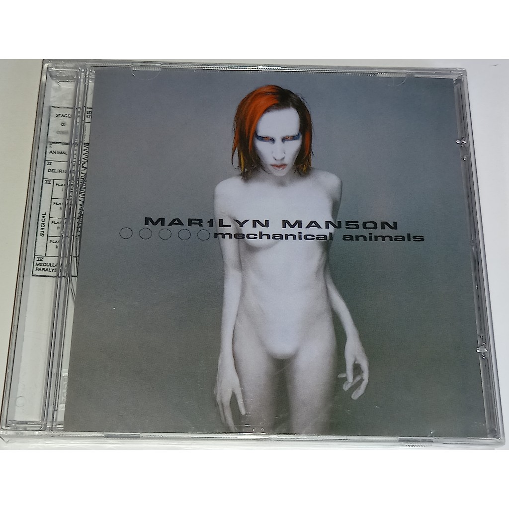 Cd Marilyn Manson - Mechanical Animais (lacrado) | Shopee Brasil