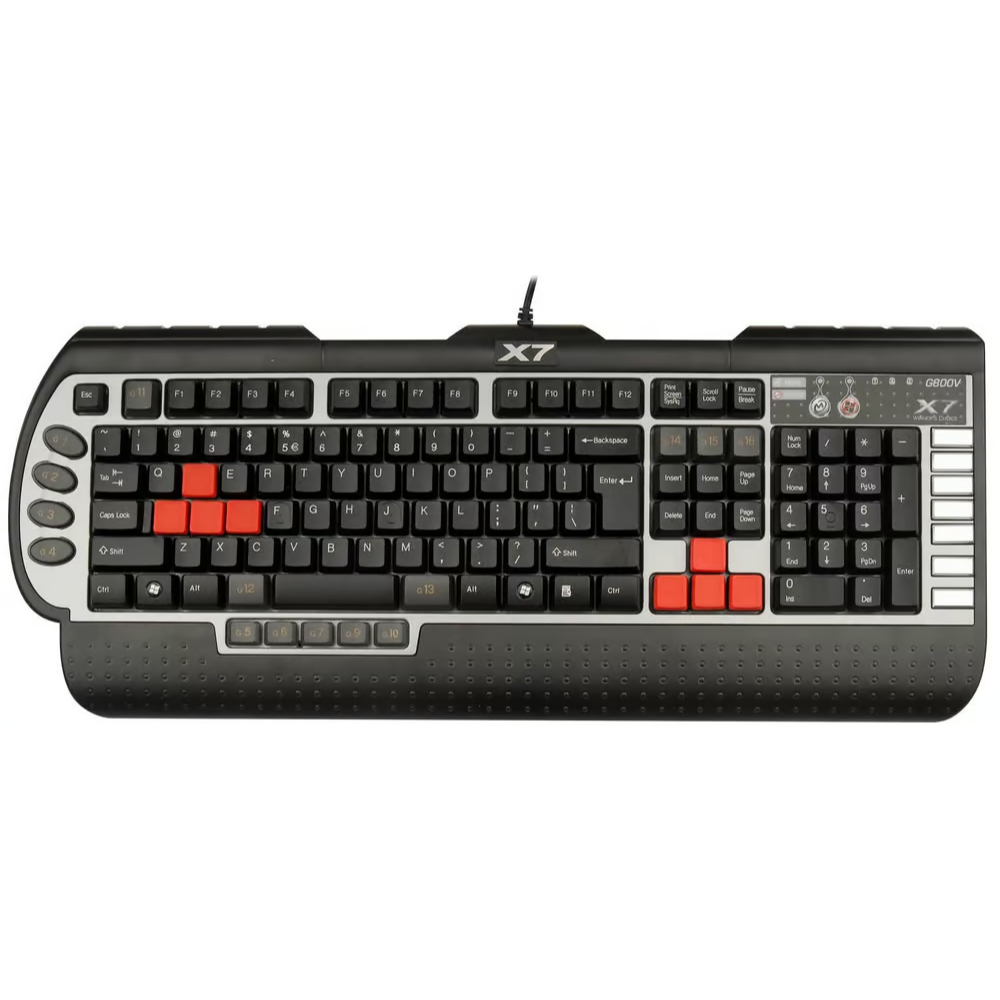 TECLADO GAMING MULT USB X3FAST X7 G800V PR A4T | Shopee Brasil