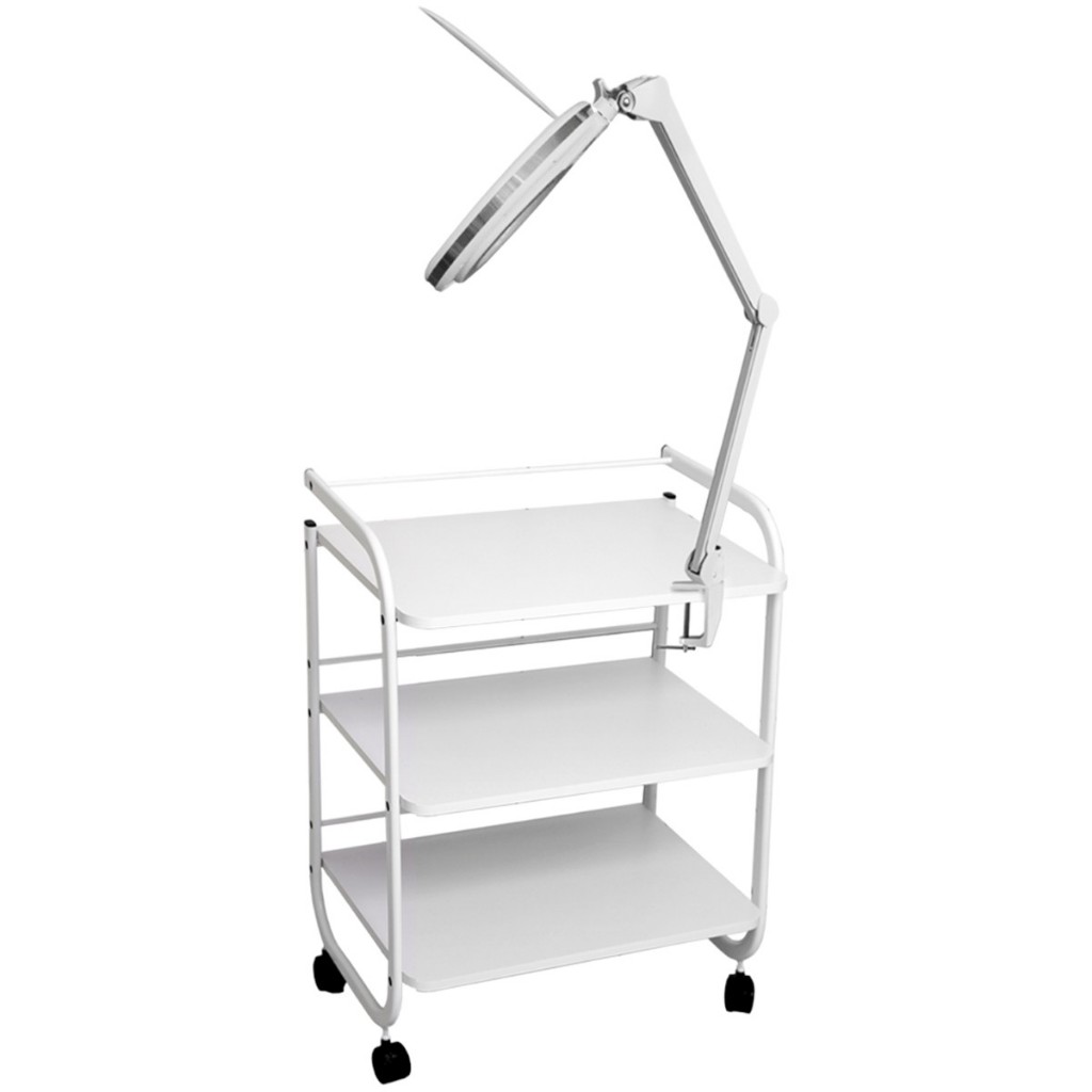Lupa Round View Apoio De Mesa - Branco | Shopee Brasil