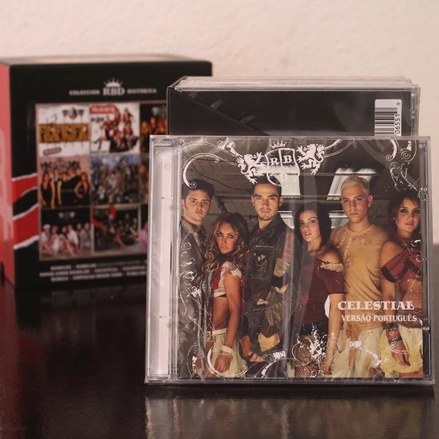 CD RBD - Celestial (Versão Português) - Lacrado e Original [capa trincada] | Shopee Brasil