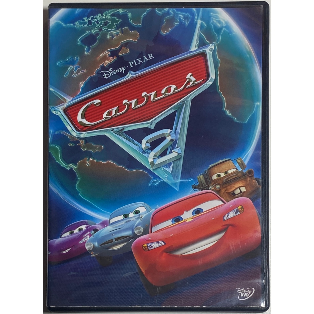 Carros 2 - Pixar - DVD Original | Shopee Brasil