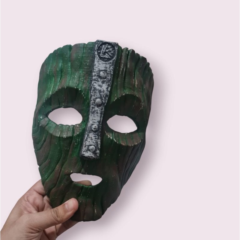 Mascara do filme "O máscara" Loki Tamanho Real The Mask Filme Jim ...