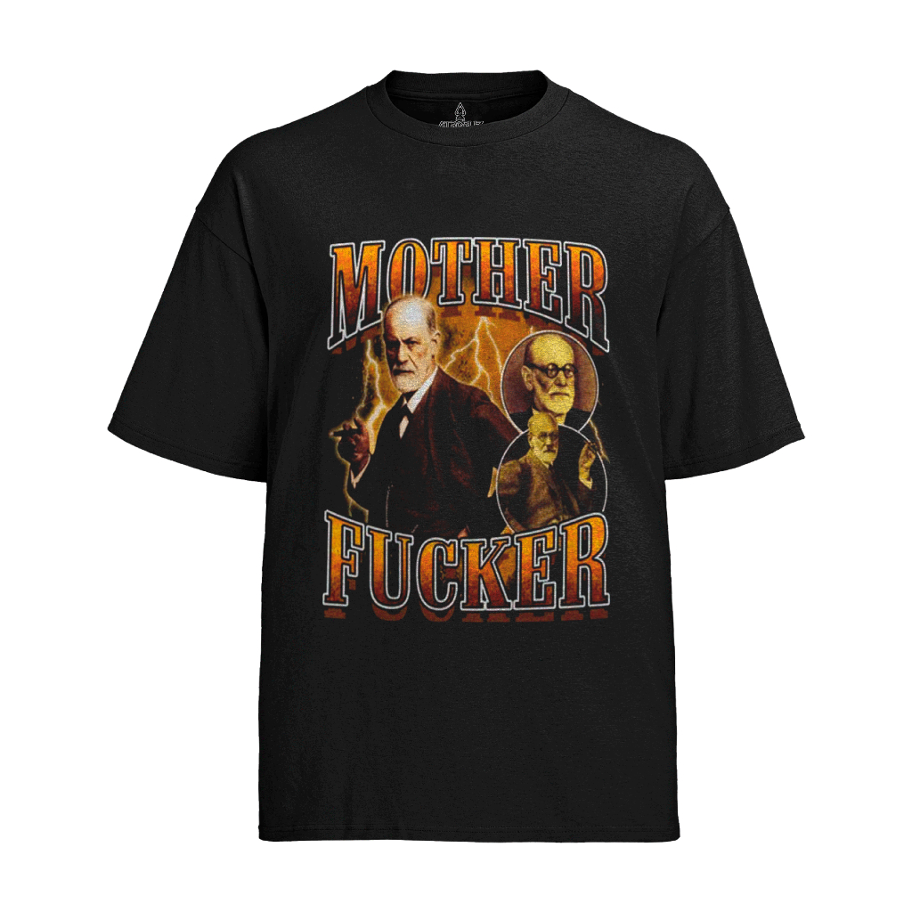 Camiseta Graphic Tee Tshirt Sigmund Freud Mother Fucker Shopee Brasil