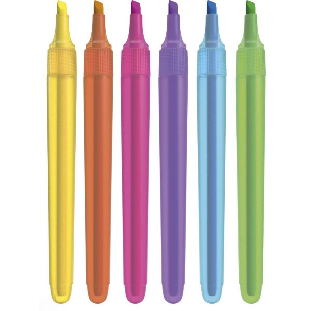 Kit 6 Marca Texto Cis Lumini Lite Cores Neon - Cores Vibrantes para ...