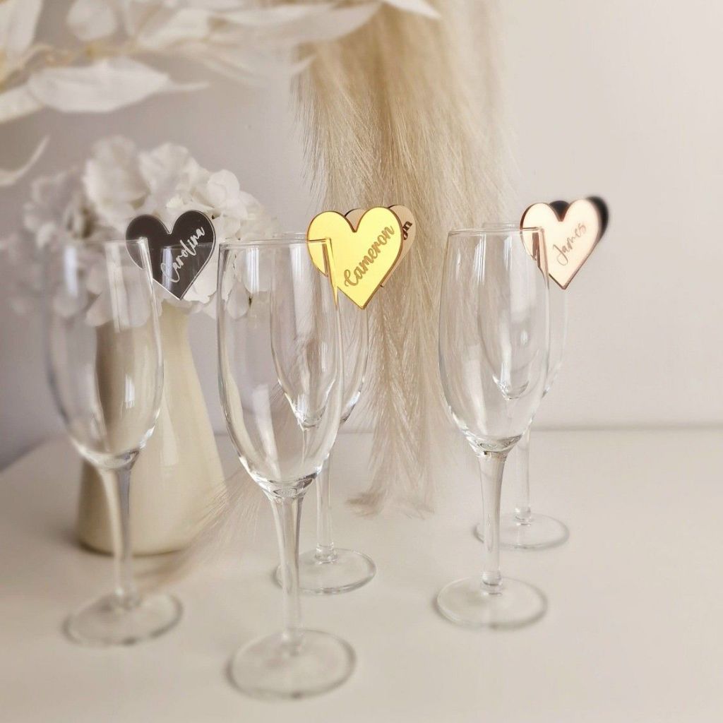 Tags para taça, etiquetas para bebidas, champanhe, rótulo de bebidas ...