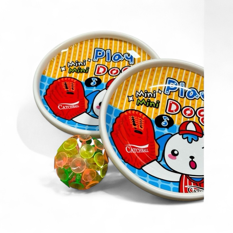 Brinquedo Bateu Colou + Bola Ventosa Brilhante Jogo Raquete Que Gruda ...