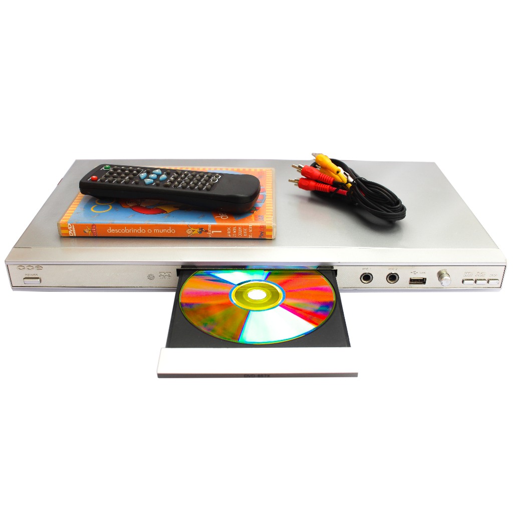 Aparelho De CCE DVD Player DVd-657X Prata Duplo Karaoke USB | Shopee Brasil