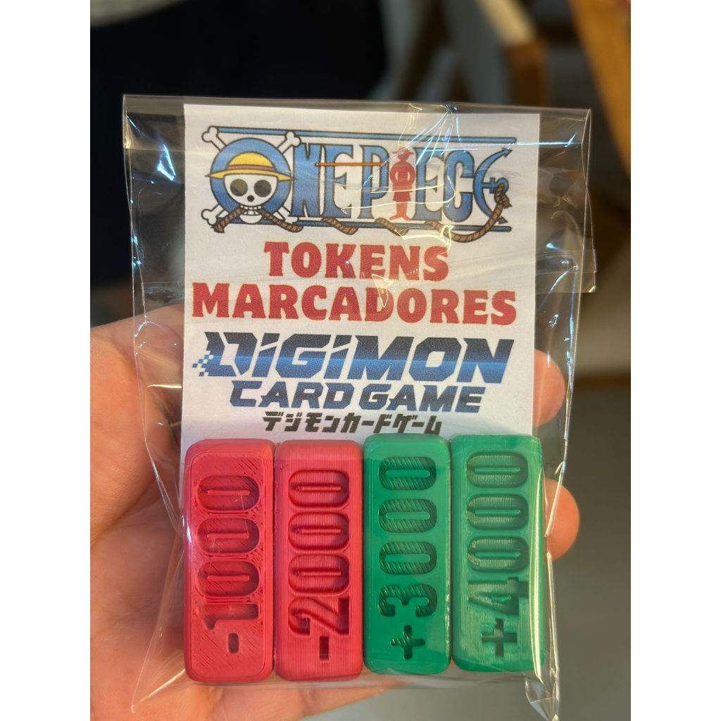 Kit de Tokens para One Piece e Digimon TCG | Shopee Brasil
