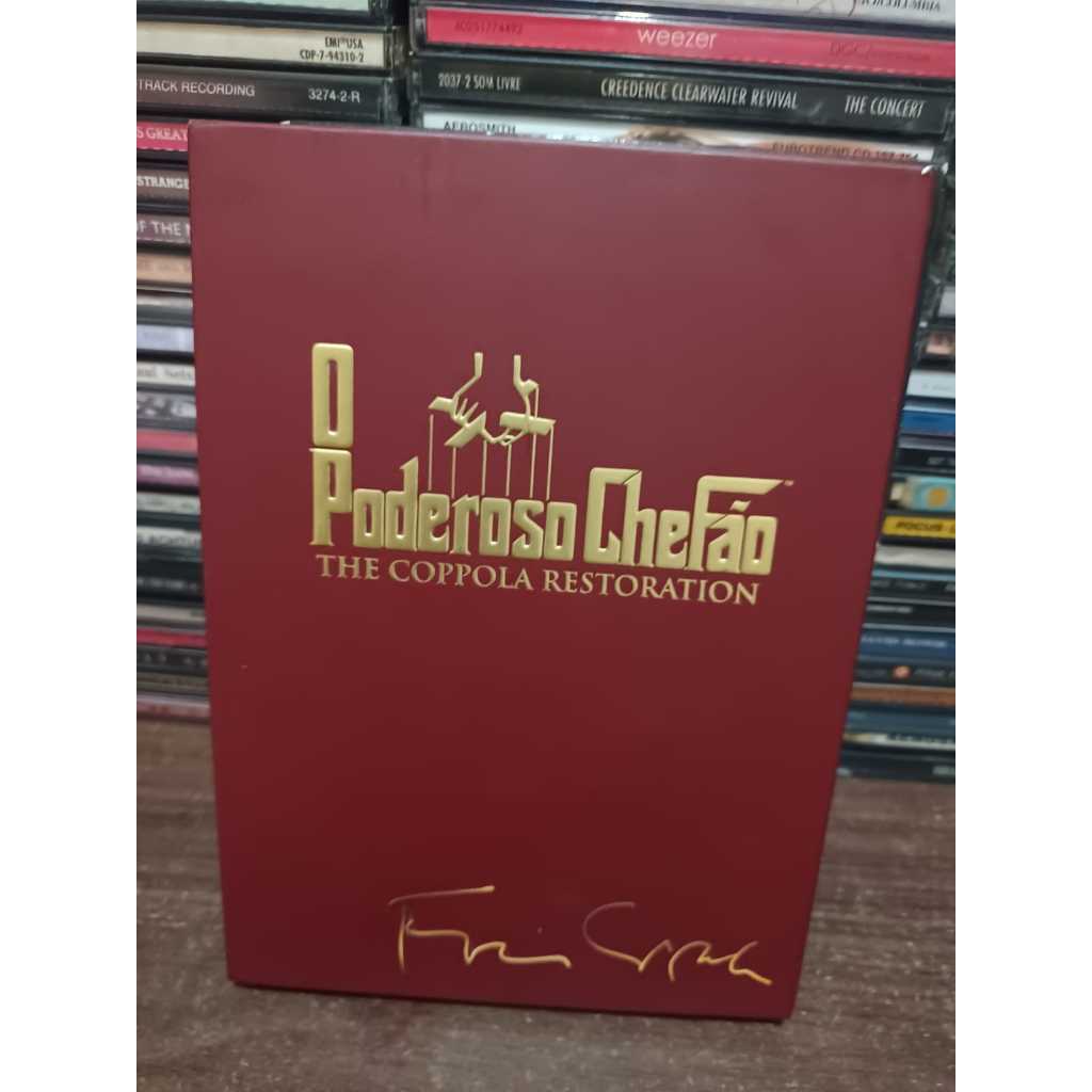 DVD Triologia - O Poderoso Chefão | Shopee Brasil